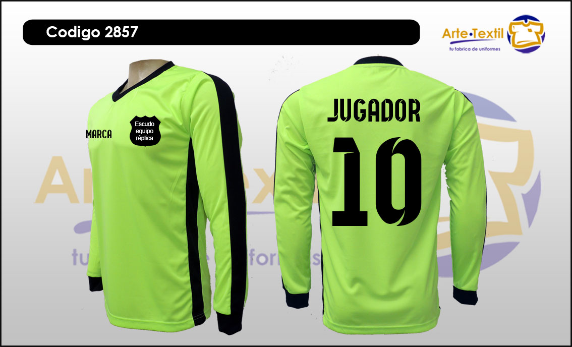 Uniformes de futbol PORTERO MASCULINO en inventario personalizados ...